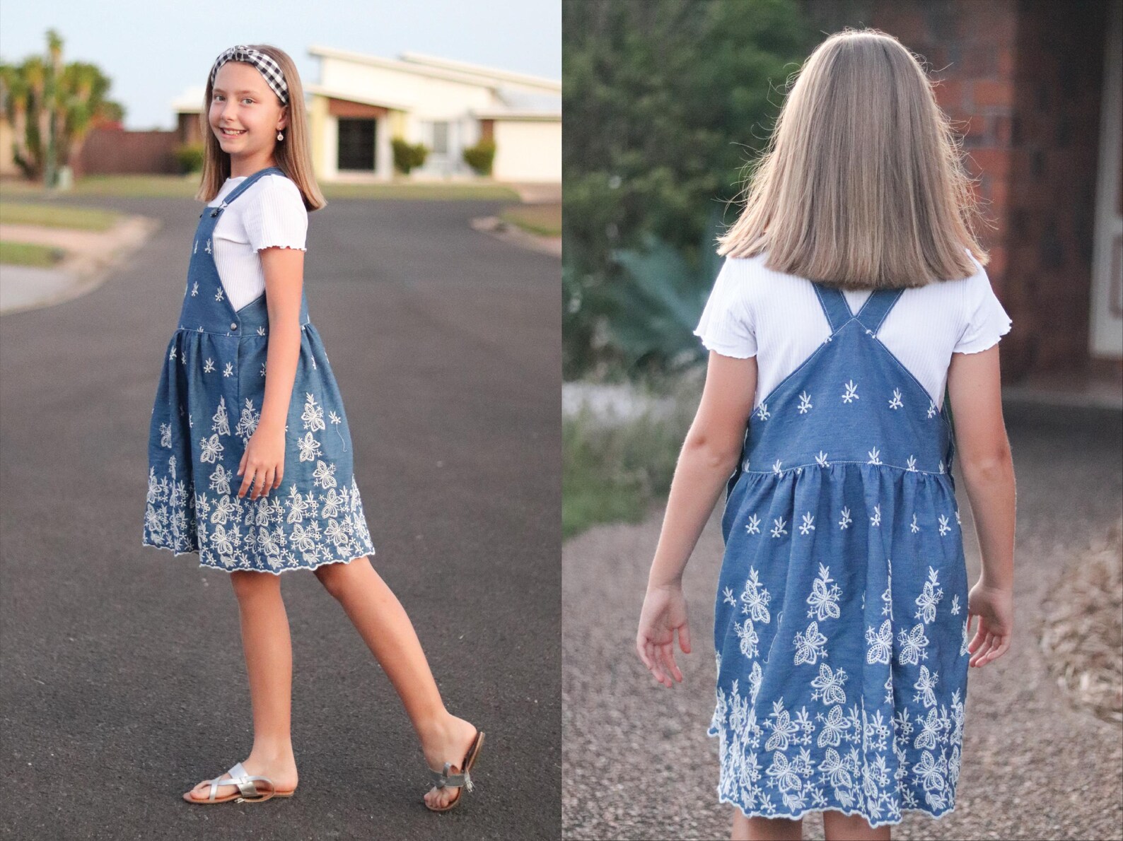 Teen Luxe Overalls PDF Sewing Pattern ~ Unisex Boys Girls Pants ~ Sizes ...