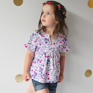PATTERN Free Spirit Blouse and Tunic PDF Sewing Pattern - Etsy