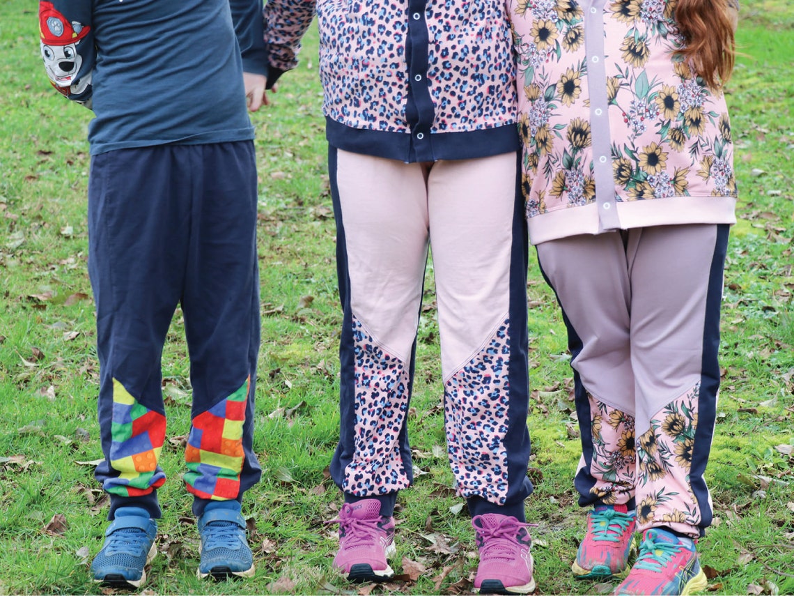 Kids Trackies PDF Sewing Pattern ~ Unisex Boys Girls Tracksuit Pants ...