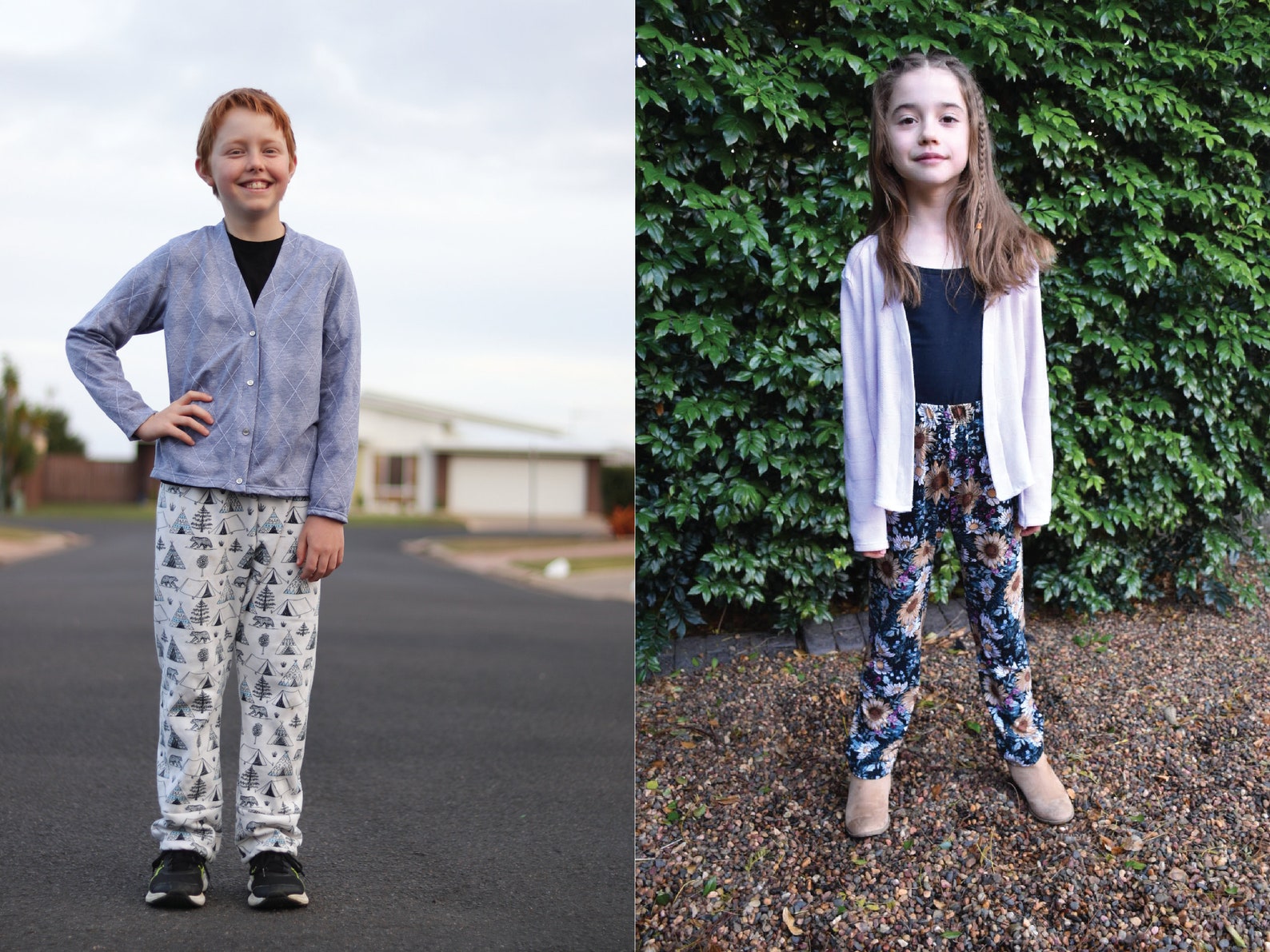 Kids Trackies PDF Sewing Pattern ~ Unisex Boys Girls Tracksuit Pants ...