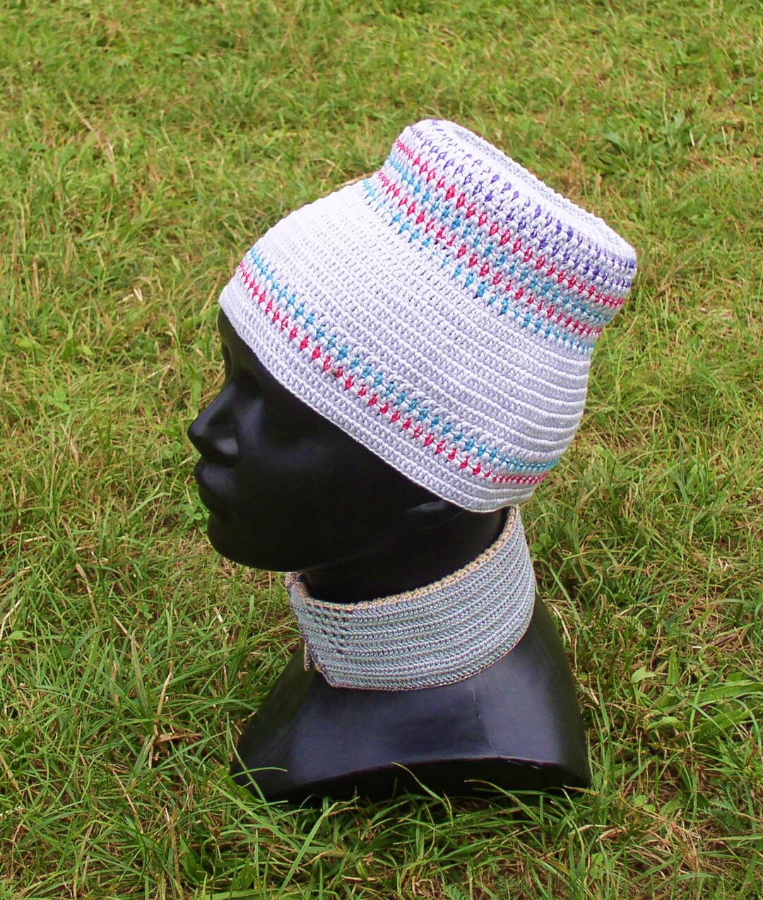 Cap “inka”/crochet/ethnic/summer/shiny Accent/accessoires/spring/cotton ...