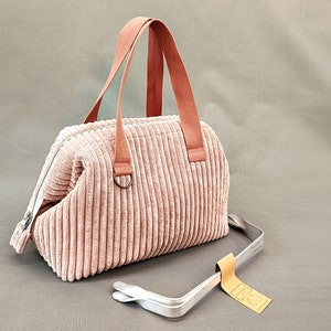 Sewing Pattern Bag With Wire Frames, Bag Pattern for Easy Sewing and ...