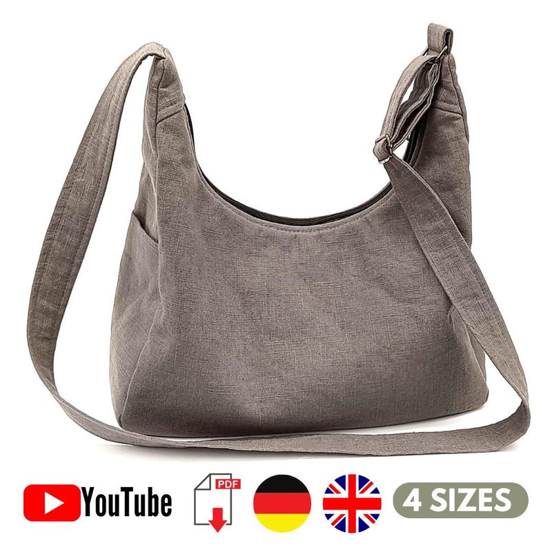 Hobo Bag Pattern Large - Etsy