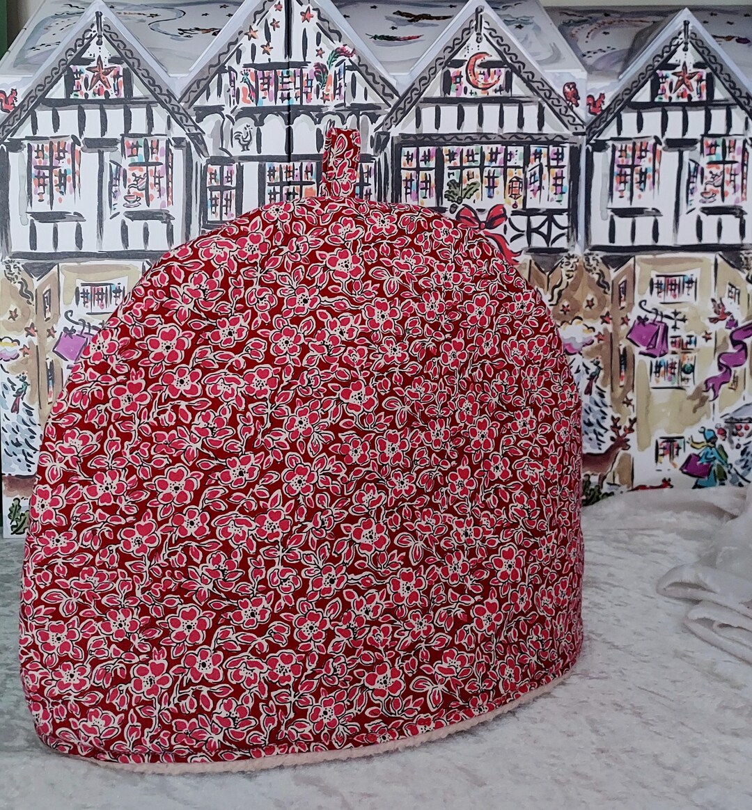 Liberty Print Tea Cosy: Chatsworth Blossom, to Fit a 3-4 Cup Teapot - Etsy