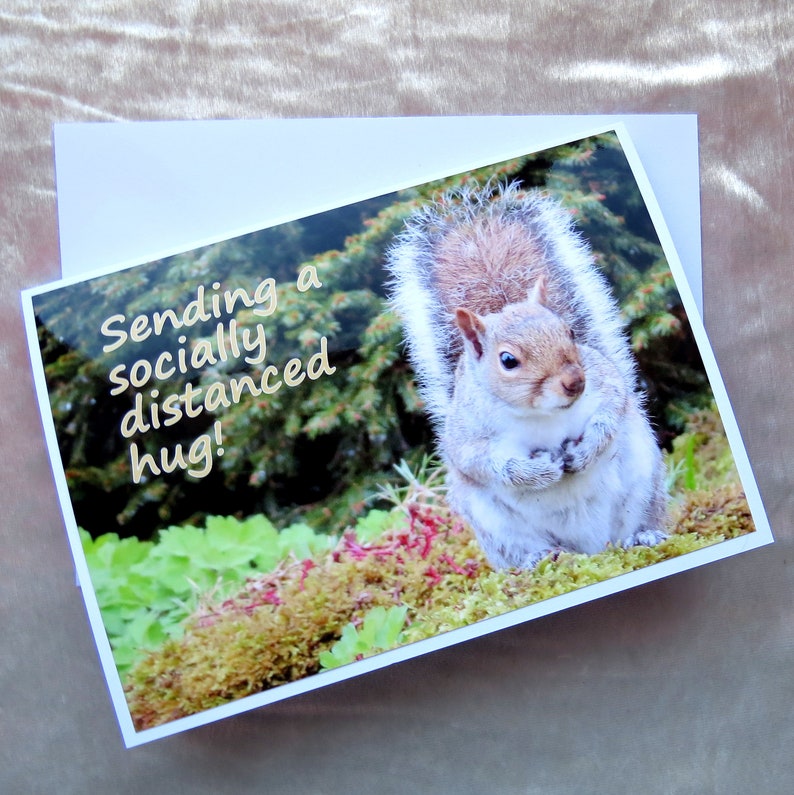 Sending a Socially Distanced Hug. Empathy Card. Here for You. - Etsy