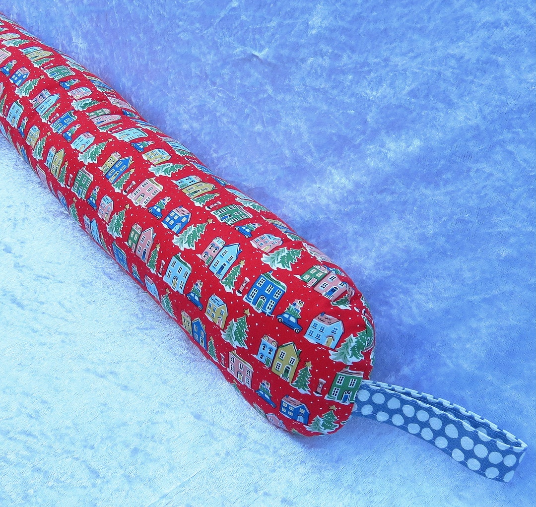 Draught Excluder, 106cm in Length, Draft Stopper, With Hanging Loop ...