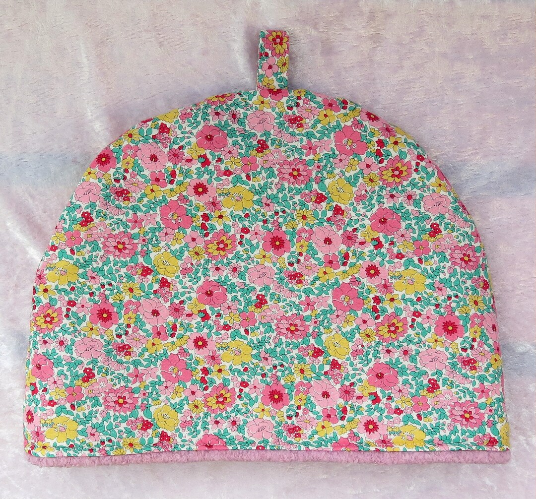 Tea Cosy, Medium Tea Cosy, to Fit a 3 Cup Teapot, 28cm, Liberty Cotton ...