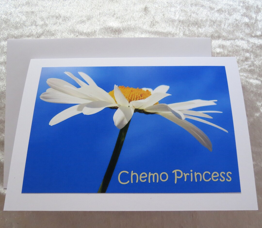 Chemo Princess, Chemo Card, Cancer Card, Blank Inside for Your Own ...