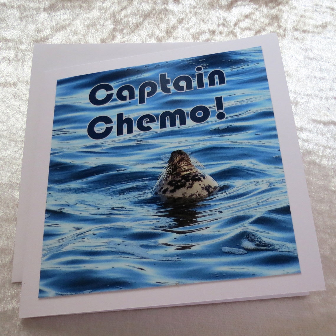 Chemo Card. Captain Chemo. Cancer Card. - Etsy
