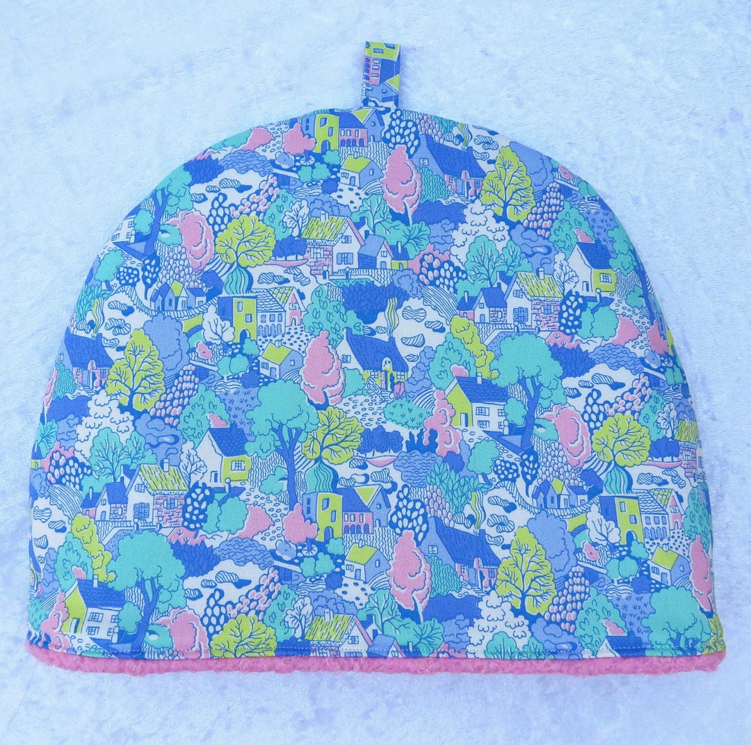 Tea Cosy, Liberty Cotton, Medium Tea Cosy, to Fit a 3 Cup Teapot, 28cm ...