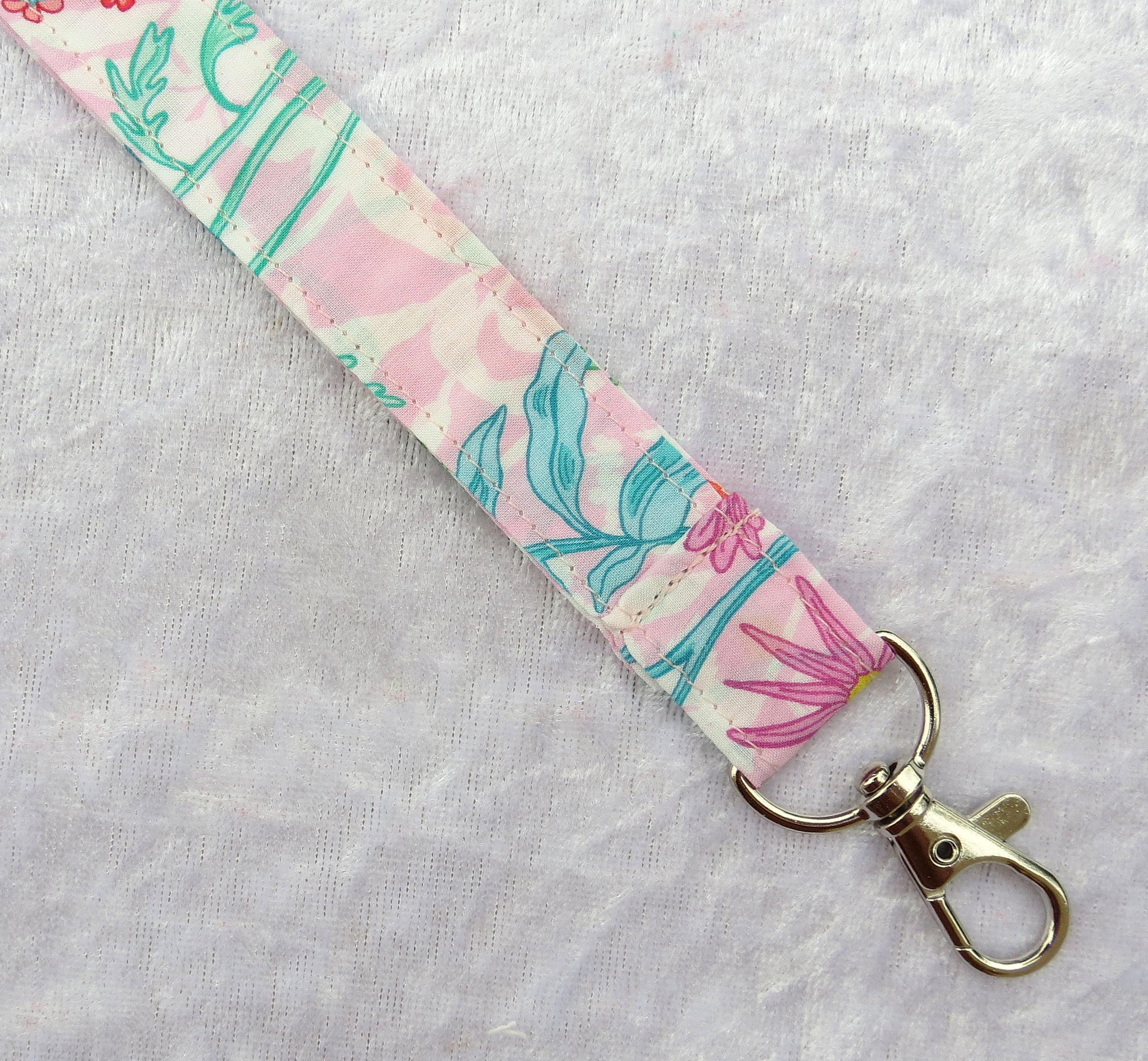 Liberty Tana Lawn Lanyard: With Swivel Lobster Clip, Badge Holder - Etsy