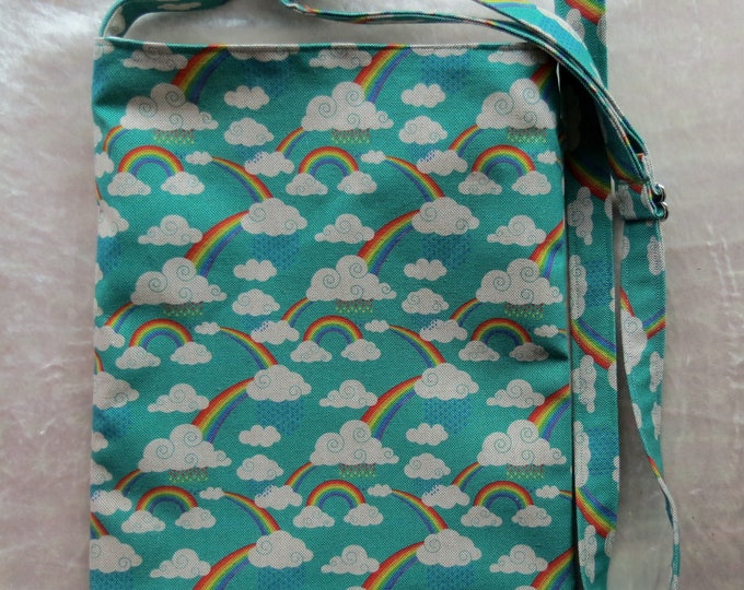 Drain Bag. A Lined Drain Bag With an Adjustable Strap. Rainbow - Etsy UK