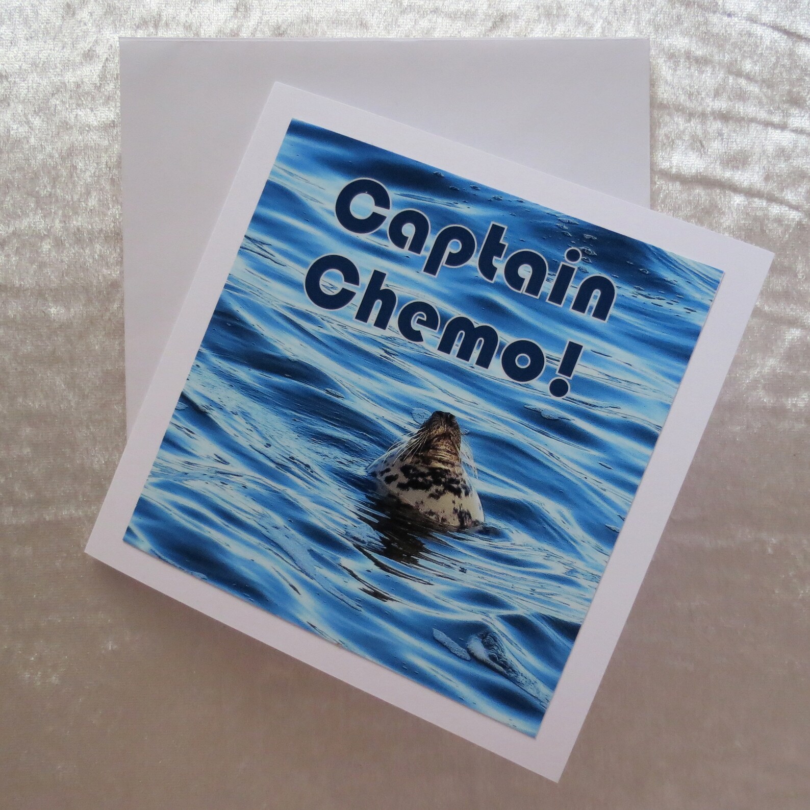 Chemo Card. Captain Chemo. Cancer Card. - Etsy