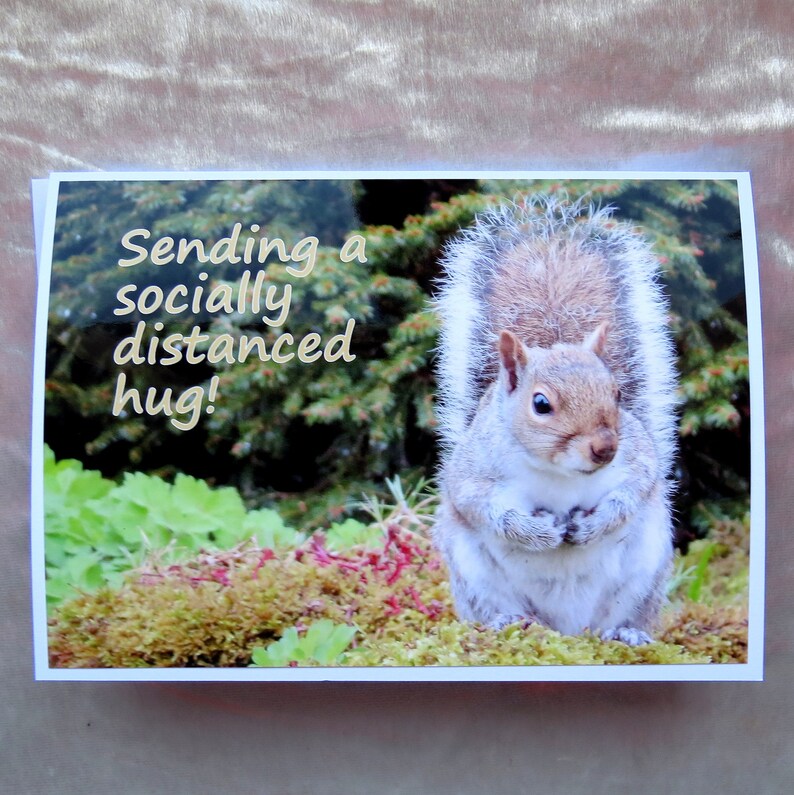 Sending a Socially Distanced Hug. Empathy Card. Here for You. - Etsy