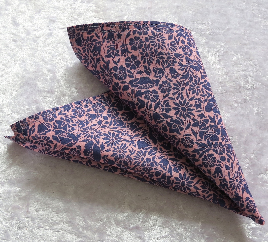 Pocket Square, Gents Handkerchief, Liberty Tana Lawn Handkerchief - Etsy