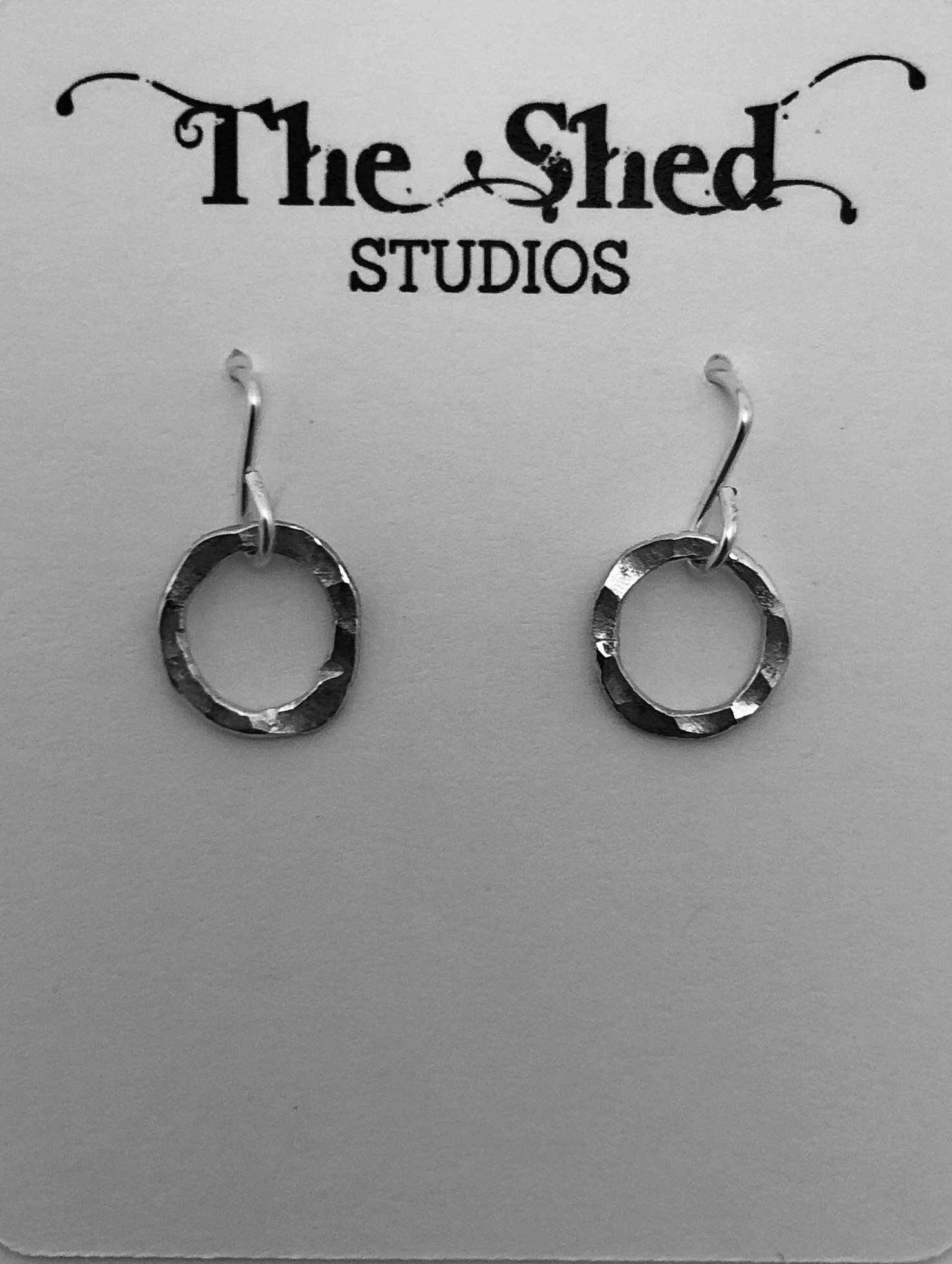 Small Silver Hoops Small Silver Earrings Little Hoops - Etsy