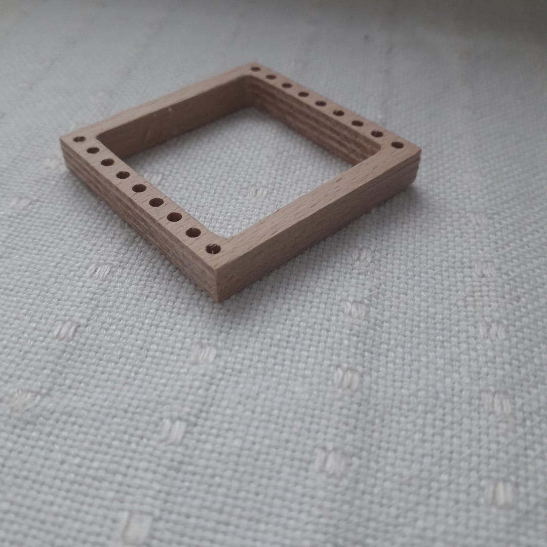 1p Unfinished See-through Picture Frame With DOTS on the Edge,miniature ...