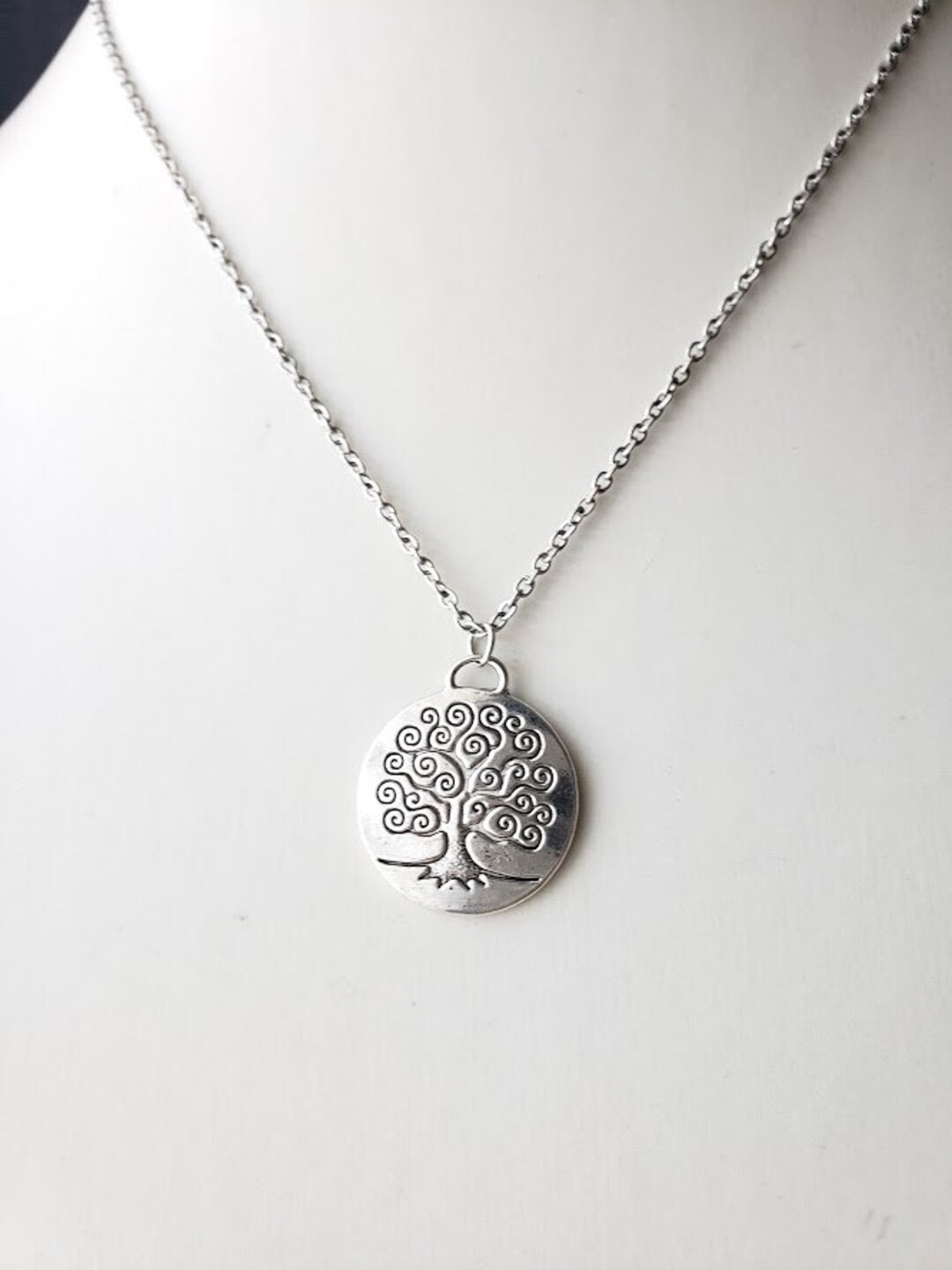 Tree of Life Medallion Necklace - Etsy