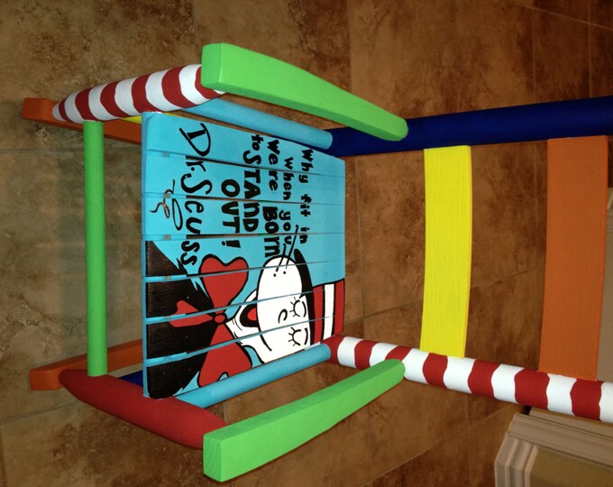 Dr. Seuss Child's Rocking Chair - Etsy