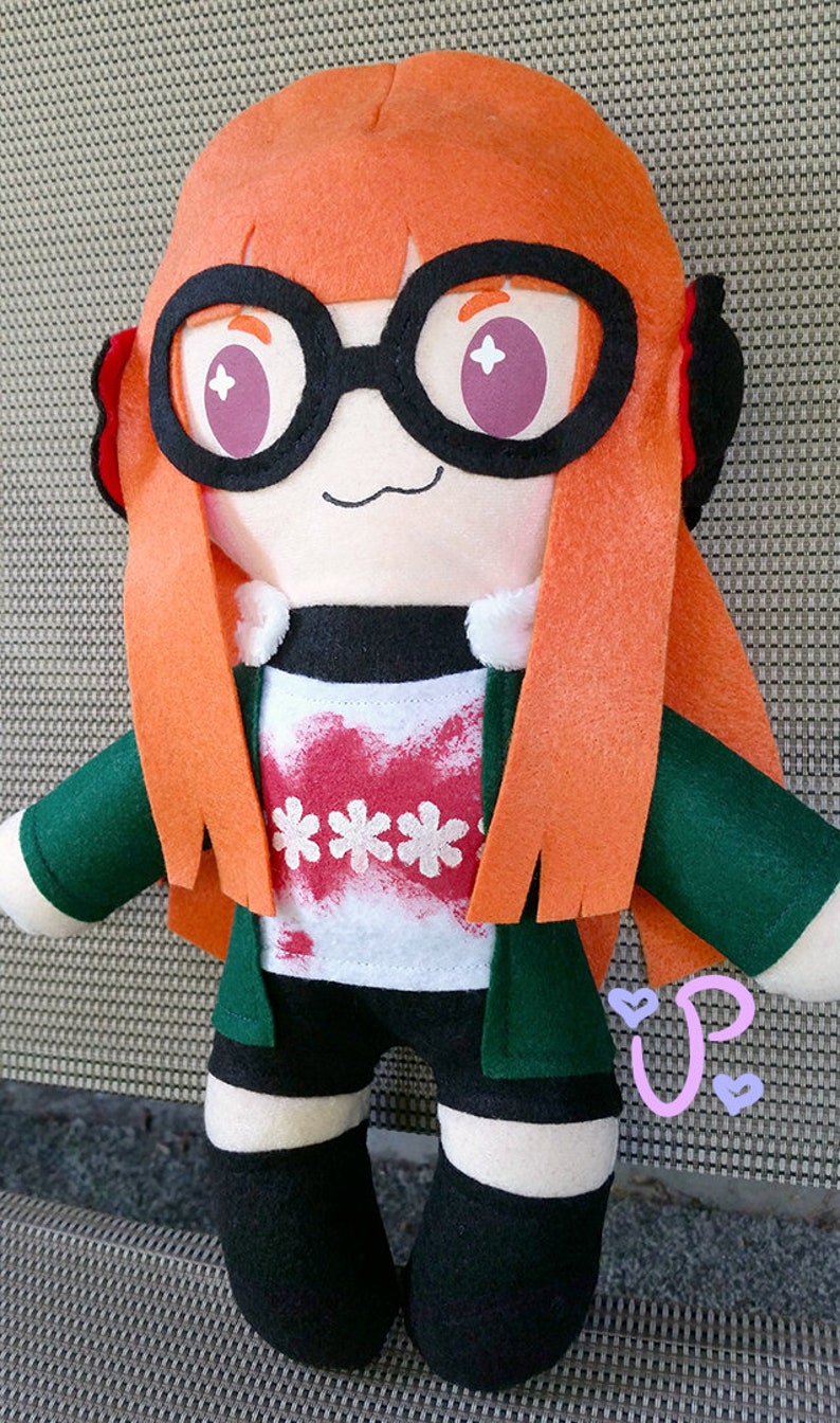 Simple Custom 12 Inch Anime Plush Doll - Etsy