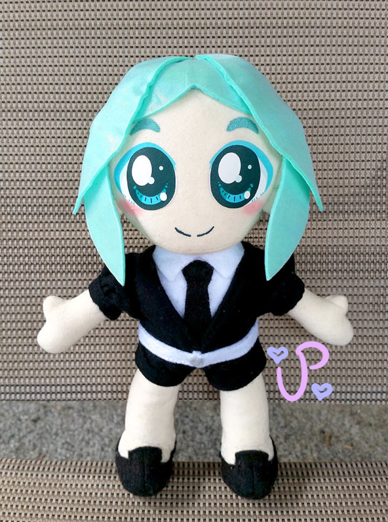Custom 8 Inch Anime Plush Doll - Etsy