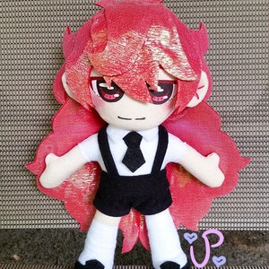 Custom 8 Inch Anime Plush Doll - Etsy