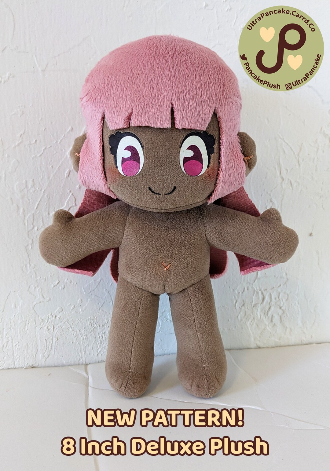 Custom 8 Inch Anime Plush Doll - Etsy
