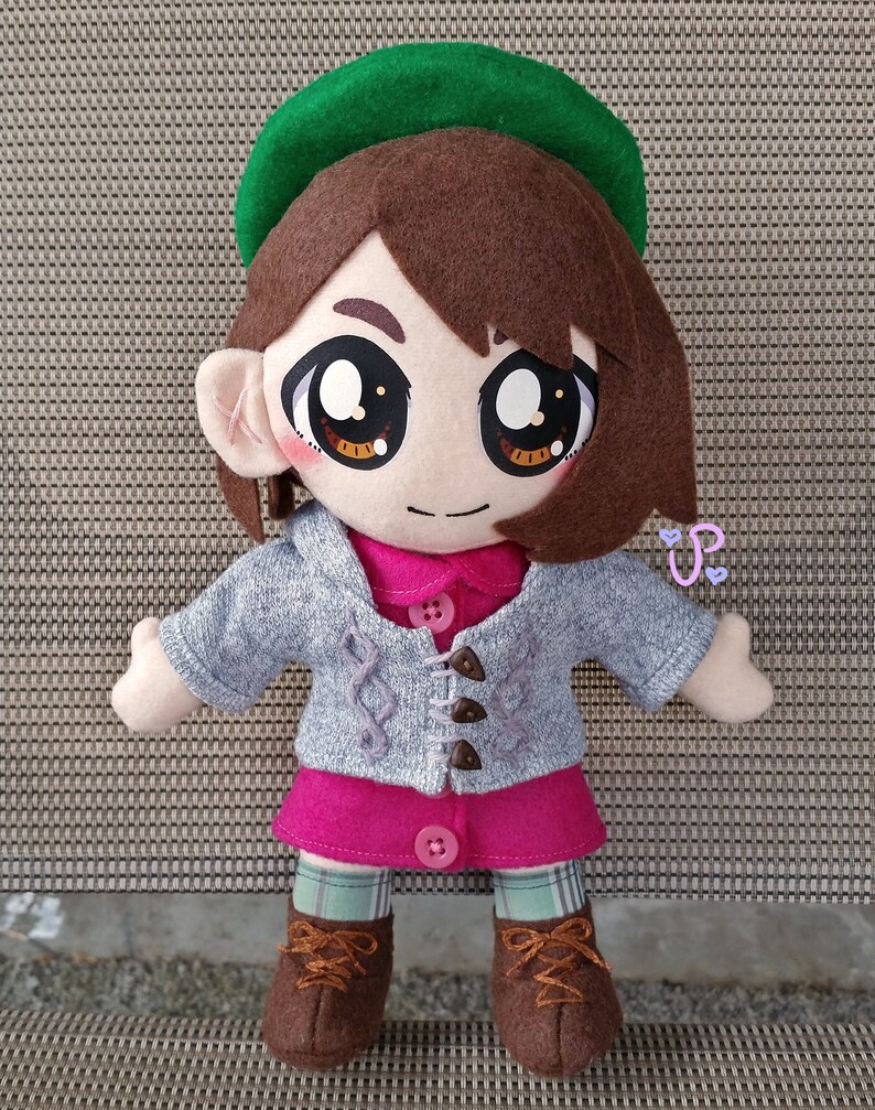 Custom 8 Inch Anime Plush Doll - Etsy