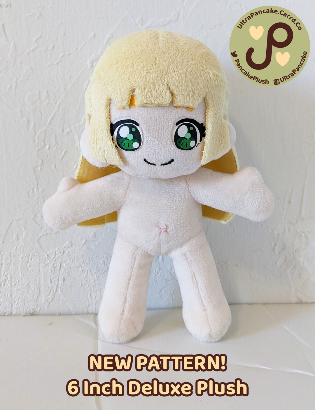Custom 6 Inch Anime Plush Doll - Etsy