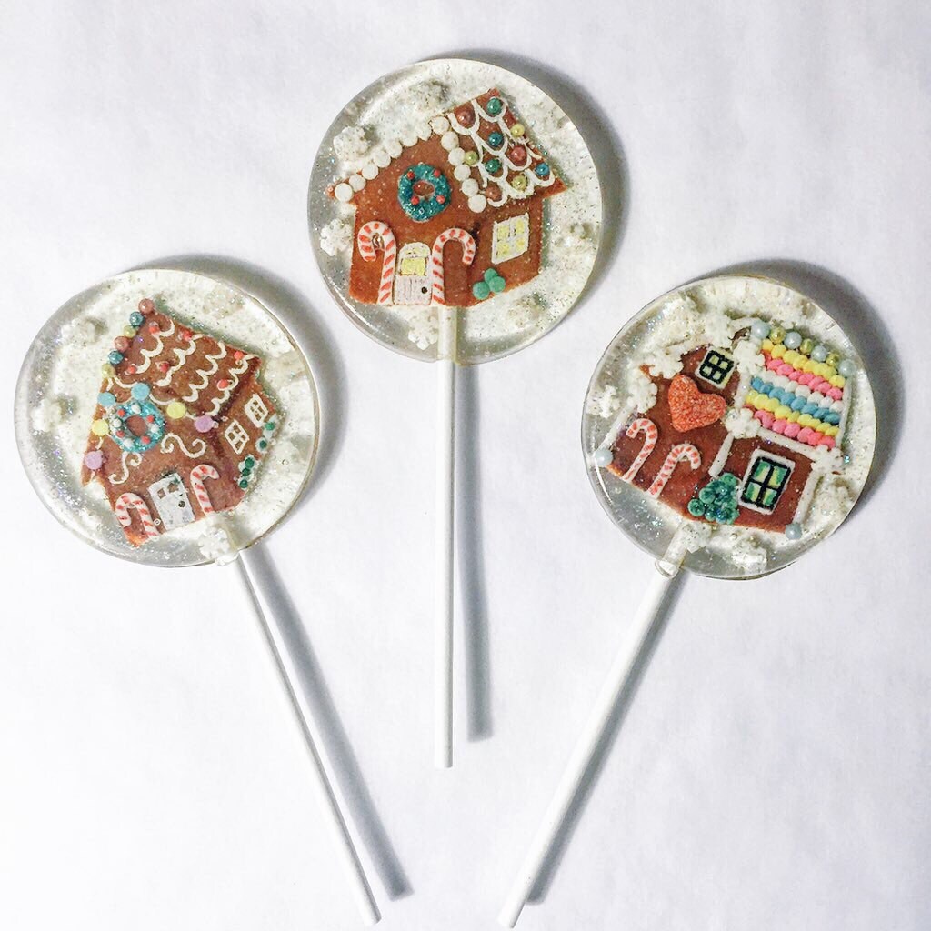 3 Gingerbread Flavored Hand Painted and Decorated Gingerbread - Etsy