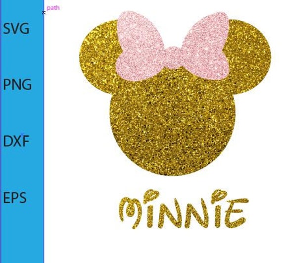 Cabeza De Minnie Mouse Png