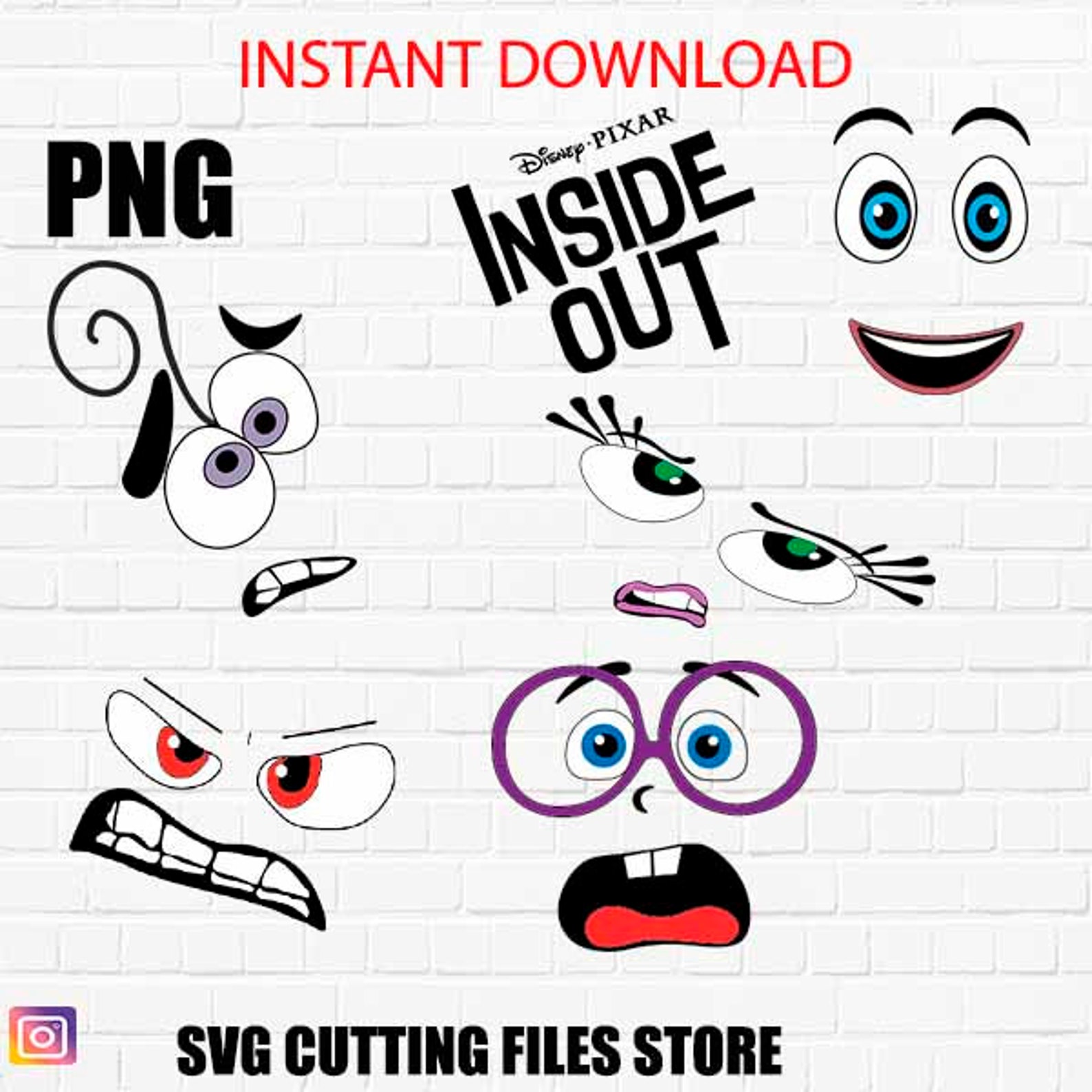 Intence Designs Png , Jpg Saddness, Anger, Happiness, Joy , Disgust Png ...