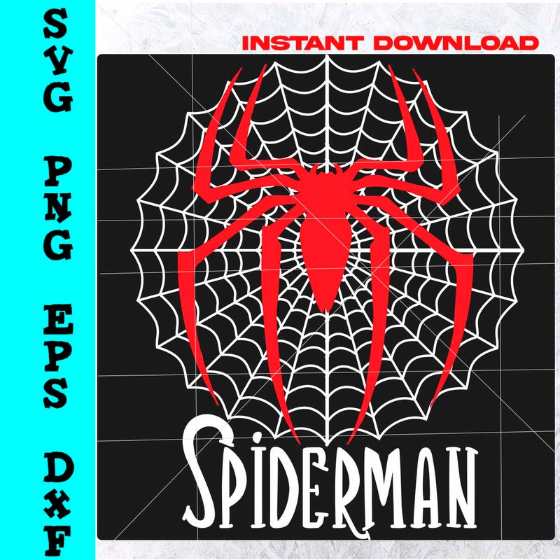 Spiderman Svg - Etsy