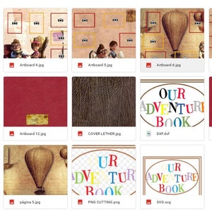 Adventure Book up STICKERS to Print ,our Adventure Book up Stickers ...