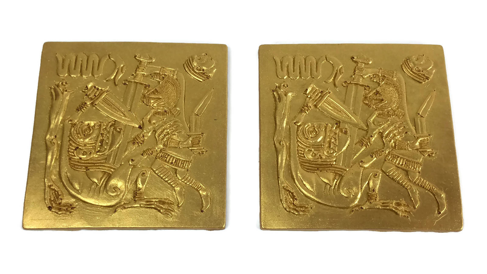 Belgian Milk Chocolate Beowulf Plaque Replica, Vendel, Gift, Sweets ...