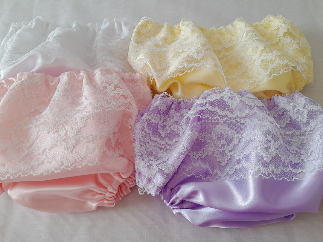 Satin Over Nappy Panties/ Diaper Cover - Etsy