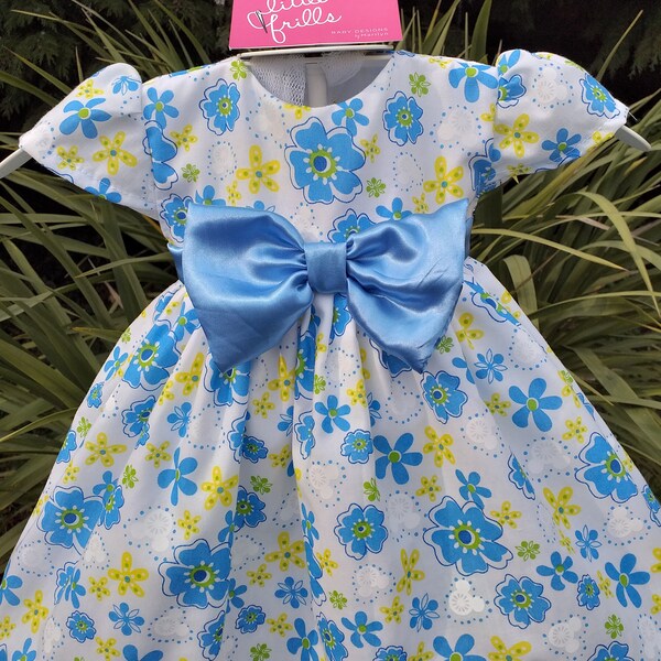 Blue Lemon Dress - Etsy