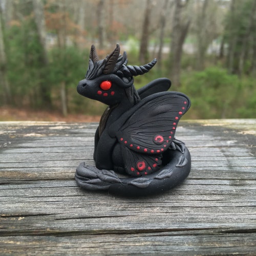 MADE TO ORDER: Moth Dragon Sculptures - Etsy