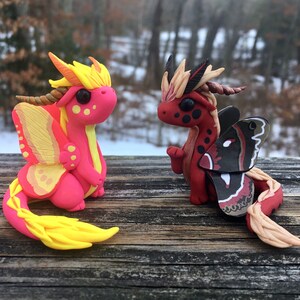 Made to Order - Moth Dragon Sculptures - Etsy