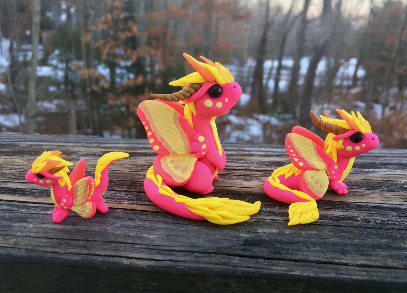 Made to Order - Moth Dragon Sculptures - Etsy