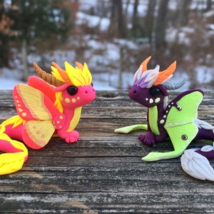 Made to Order - Moth Dragon Sculptures - Etsy
