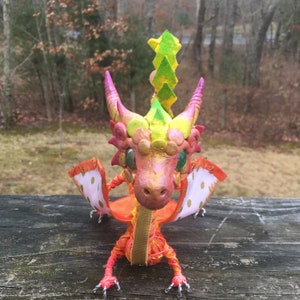 Wearable Dragon Art Doll - Solar Flare - Etsy