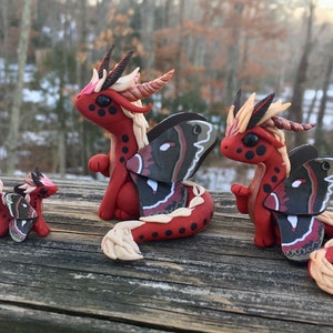 Made to Order - Moth Dragon Sculptures - Etsy