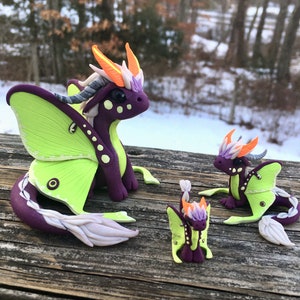 Made to Order - Moth Dragon Sculptures - Etsy