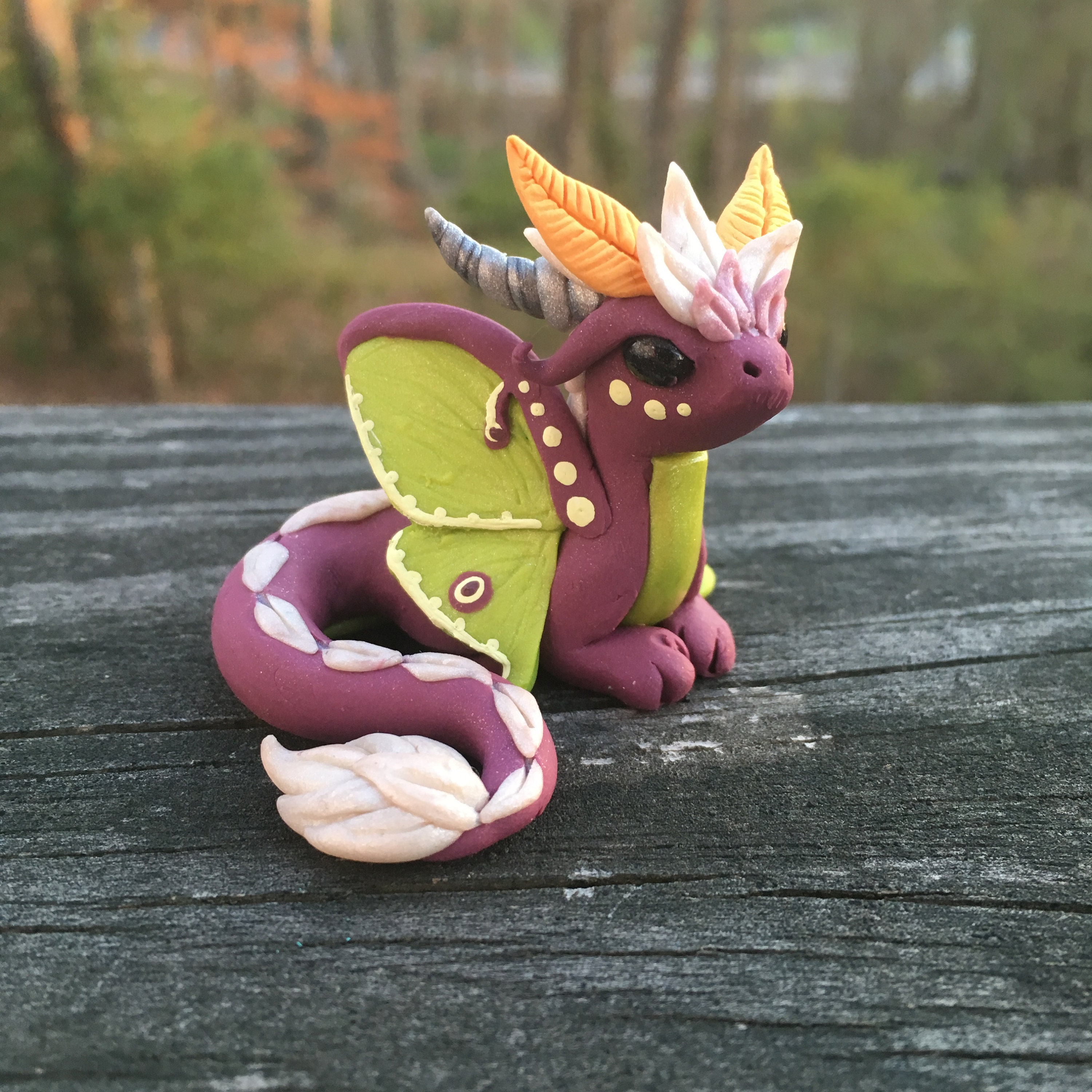 MADE TO ORDER: Moth Dragon Sculptures | Etsy