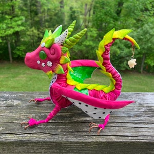 Wearable Dragon Art Doll - Dragonfruit - Etsy
