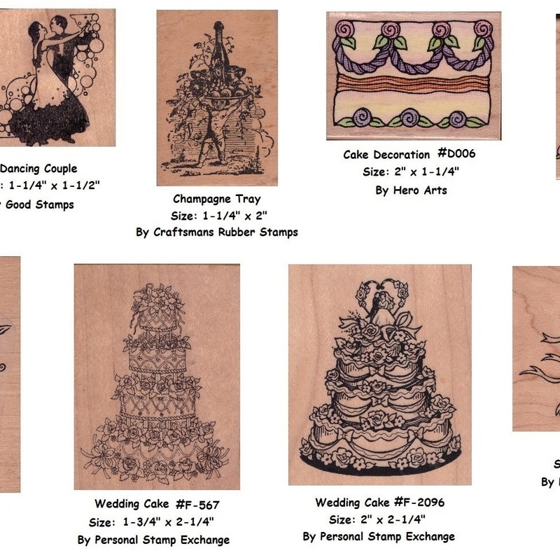 Wedding Rubber Stamp - Etsy