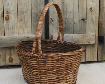 Harvest basket | Etsy