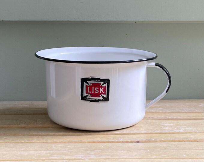 Vintage Enamel Potty Chair Pot, Blue Swirl Enamelware - Etsy