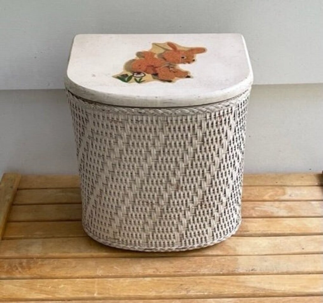 Vintage Harvey Hamper Doll Clothes Hamper, Child's Clothes Hamper - Etsy